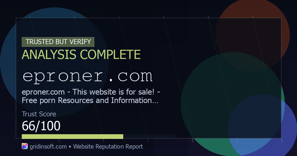 Eproner.com：停放域名 (信任评分 66/100)