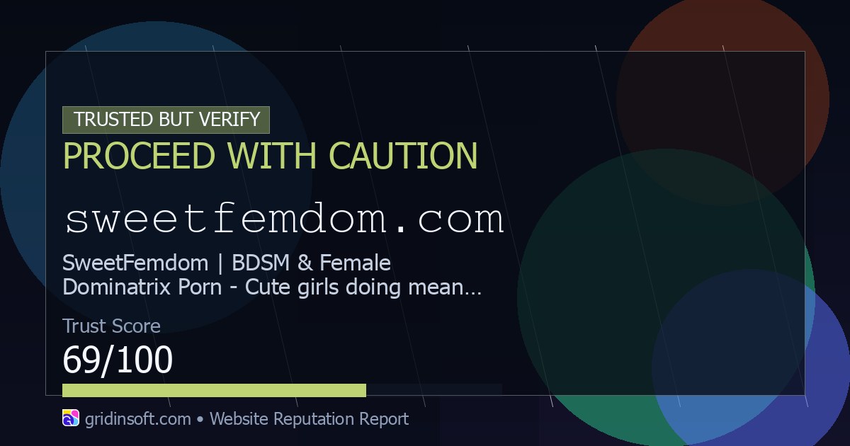 Sweetfemdom.com：安全还是诈骗？ (信任评分 69/100)