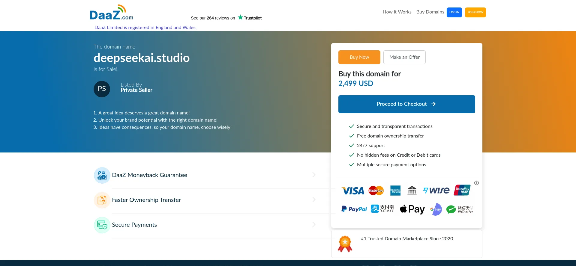 Deepseekai.studio 评论: 可疑网站 | 扫描报告